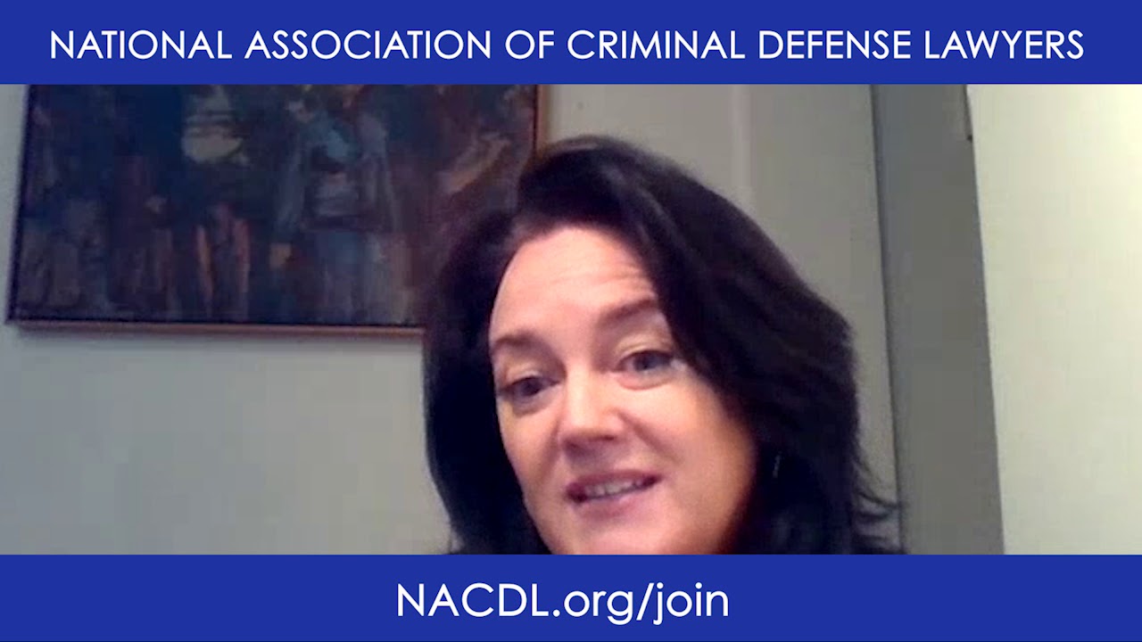 NACDL - Message from Susan Walsh - YouTube
