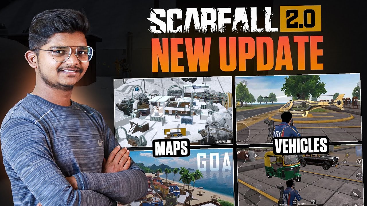 Scarfall 2.0 New Update: New Vehicles, New TDM Maps Gameplay - YouTube