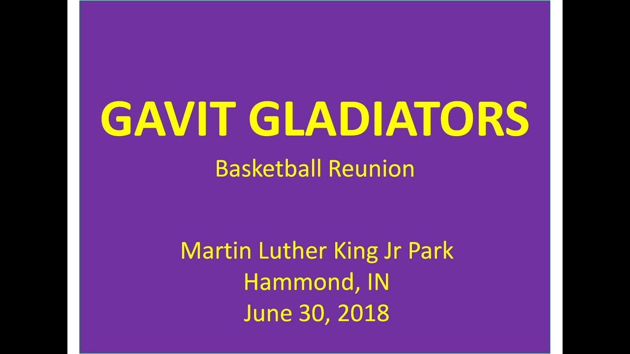Gavit Basketball Reunion 2018 - YouTube