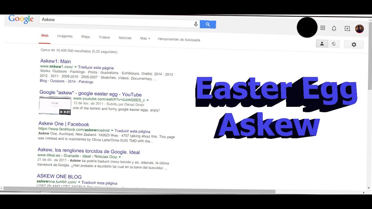 Escribir "Askew" En Google | TheWalkerRR - YouTube