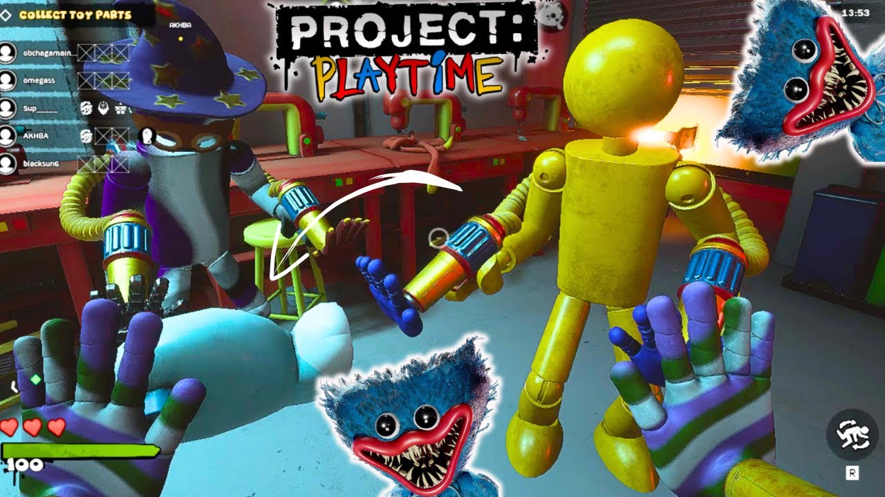 CHAPTER 3 NEW CHARACTERS! • Project Playtime Gameplay • Part 17 - YouTube