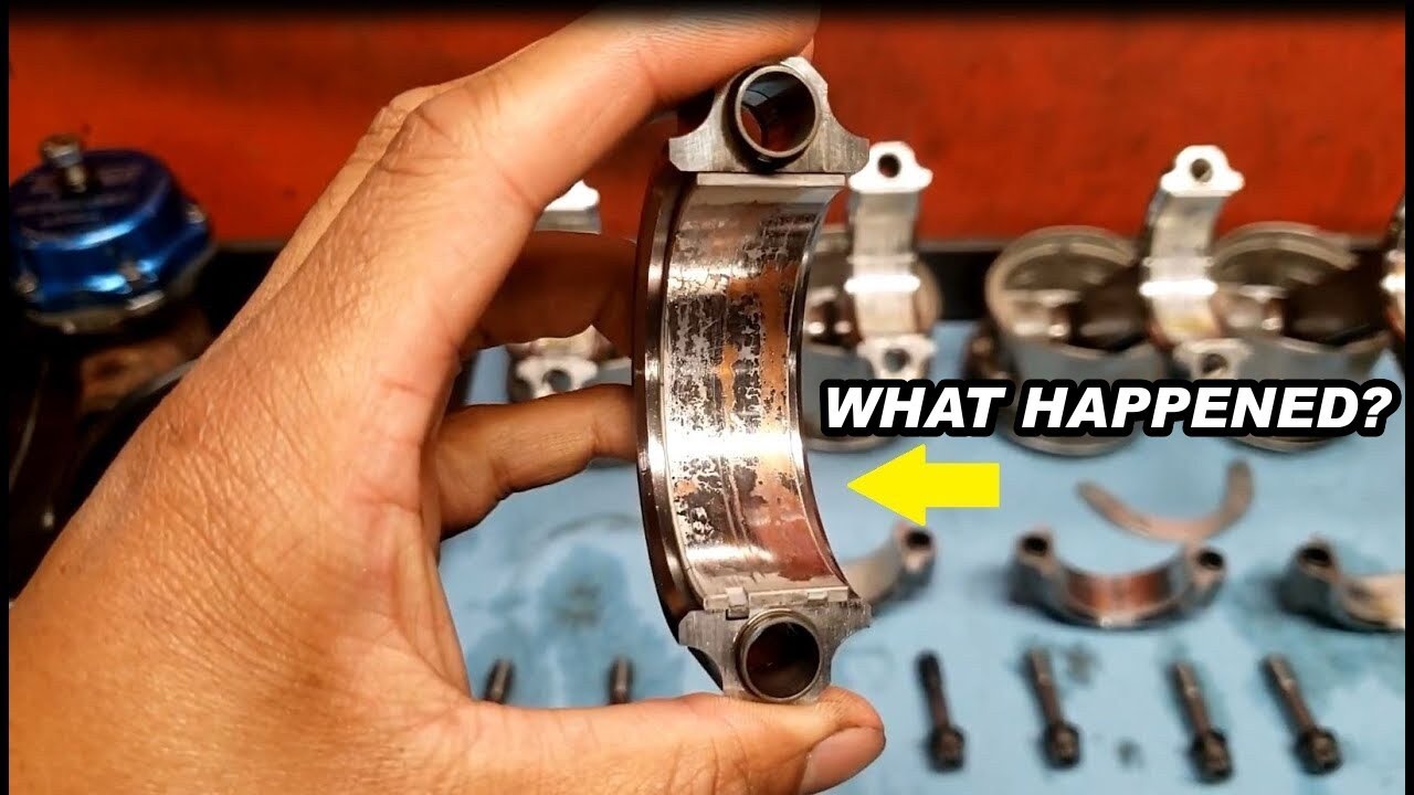 700HP SAAB B204 Shortblock Assembly & Rod Bearing Cavitation - YouTube