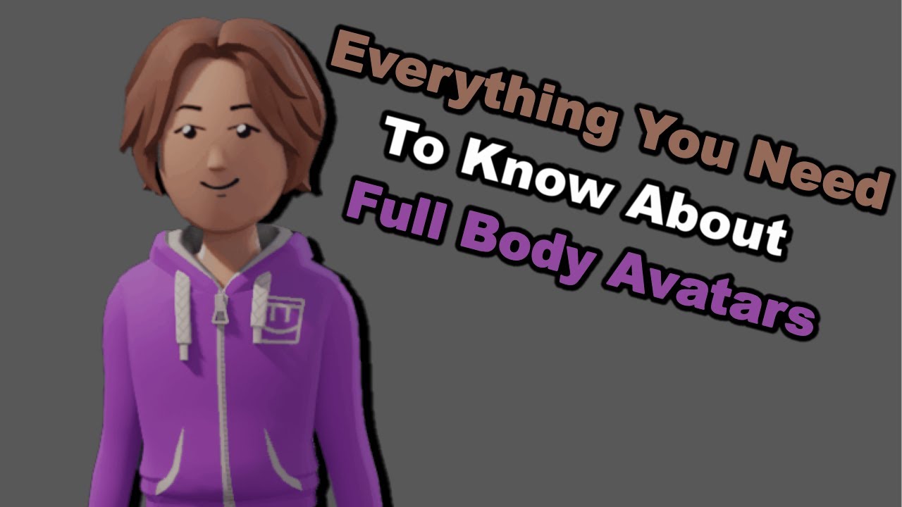 Everything you need to know about Full Body Avatars Rec Room - YouTube