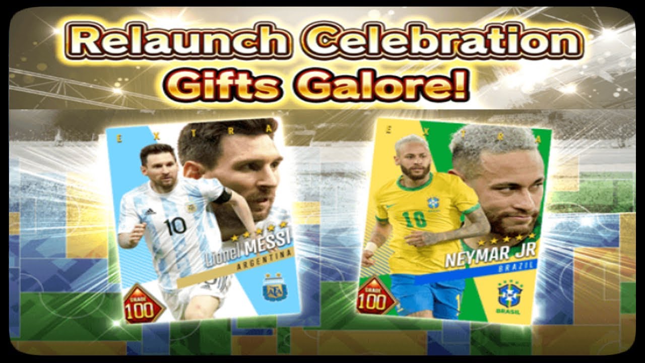 INSANE Relaunch Freebie Draws! (PES Card Collection To eFootball ...