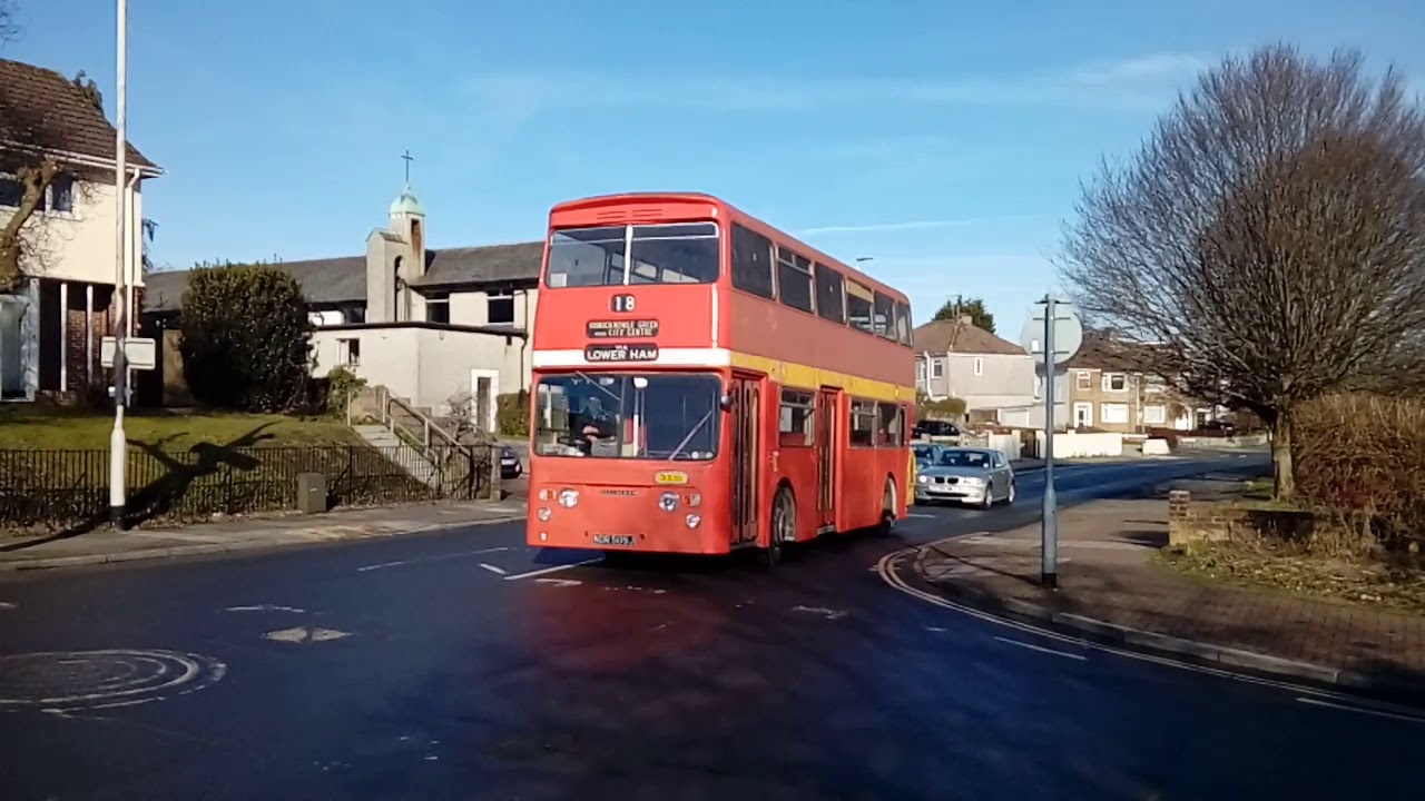 PLYMOUTH ATLANTEAN NDR509J BACK ON PLYMOUTH'S ROADS PART 2 - YouTube