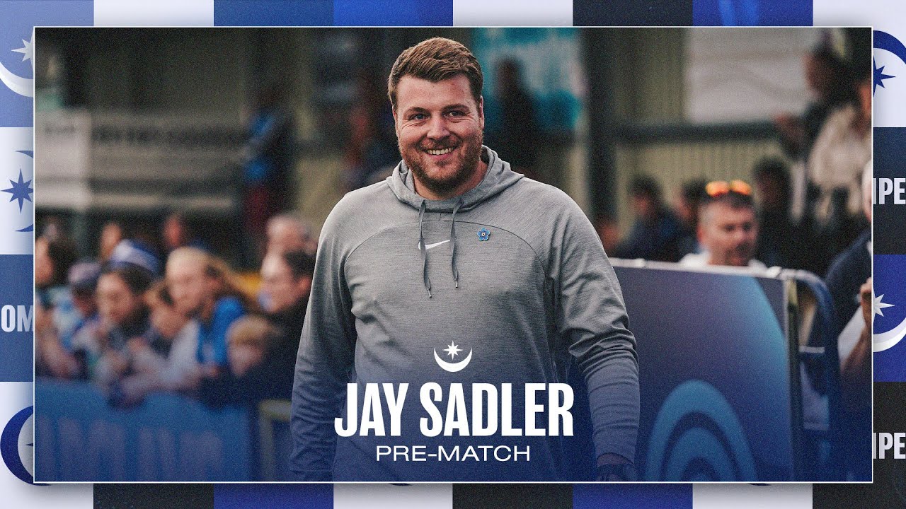 Jay Sadler pre-match 🎙️ | Pompey Women v Newcastle - YouTube