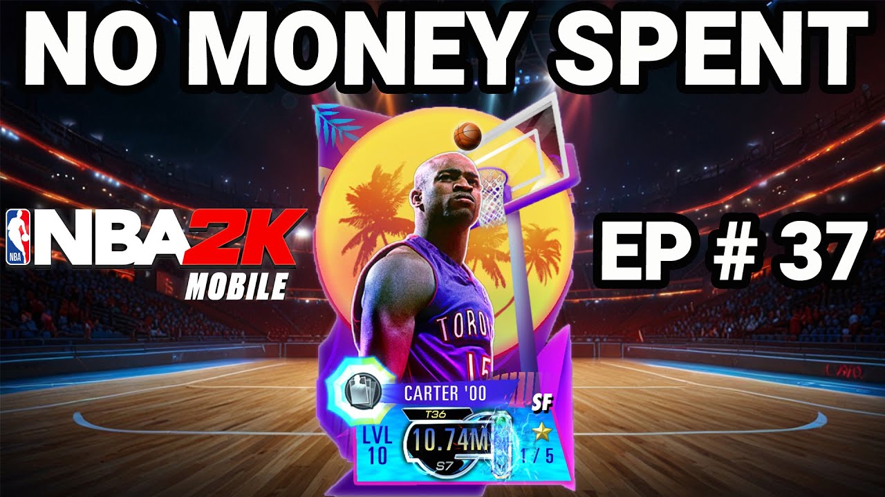 NBA 2K Mobile No Money Spent Ep 37 - REACHING NEXUS CRYSTAL TIER - YouTube
