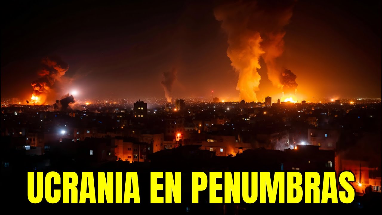 Noche de terror en Ucrania: masivo ataque ruso deja al país a oscuras ...