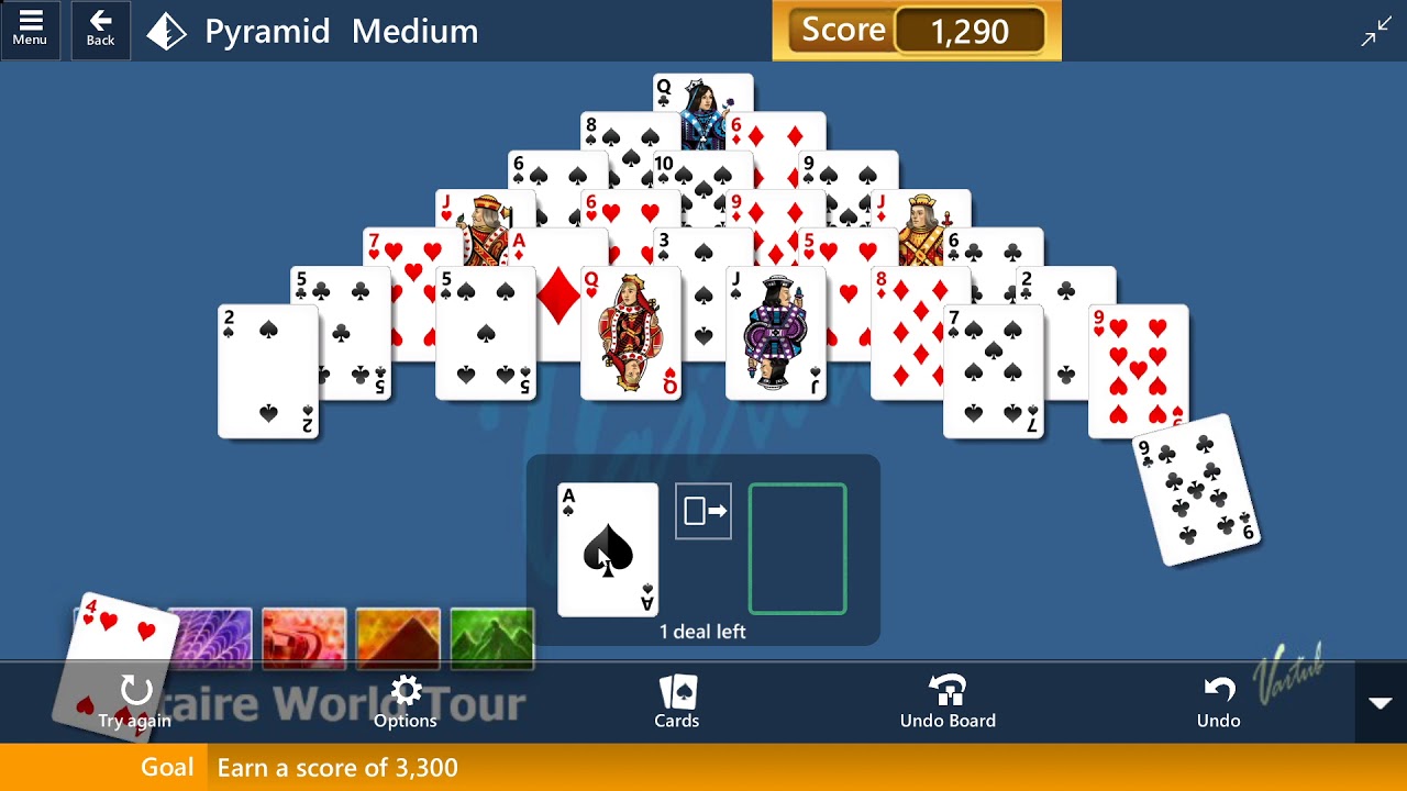 Microsoft Solitaire Collection - Pyramid [Medium] | March 29th 2020 ...