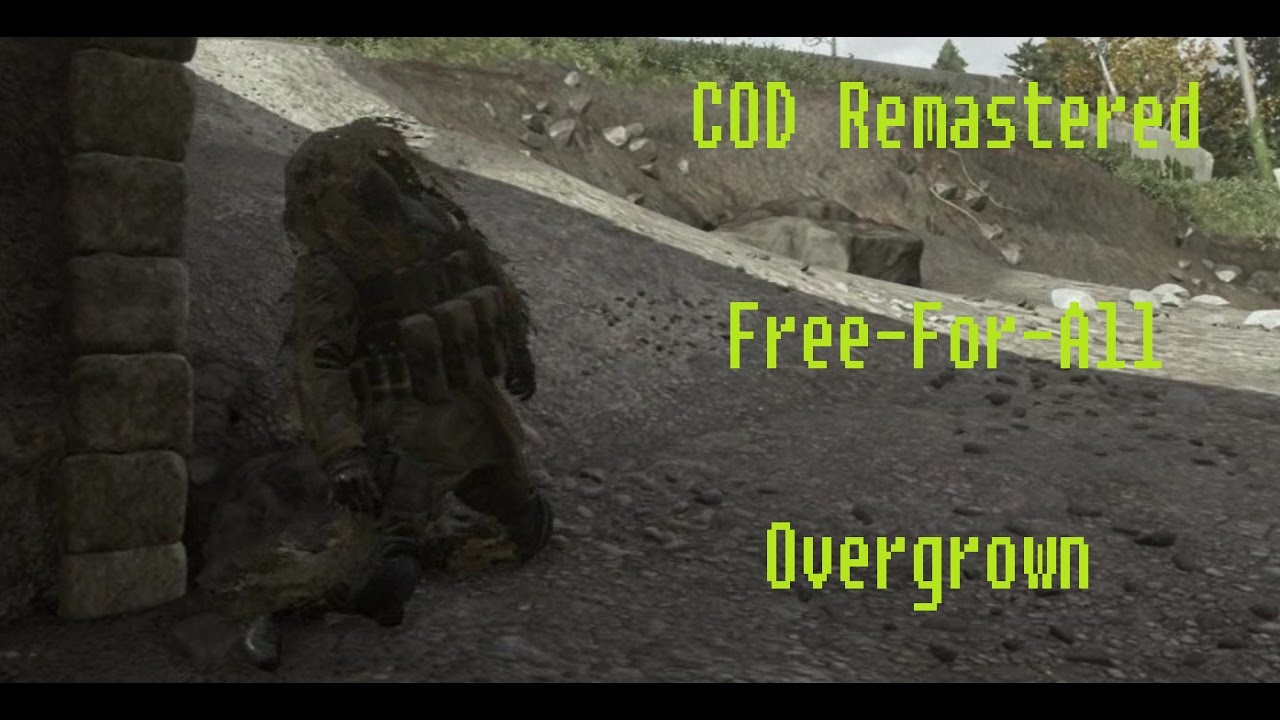 COD Modern Warfare Remastered: Free-For-All in Overgrown - YouTube