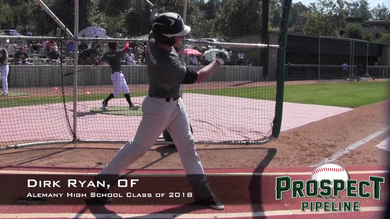Dirk Ryan Prospect Video, OF, Alemany High School Class of 2018 - YouTube