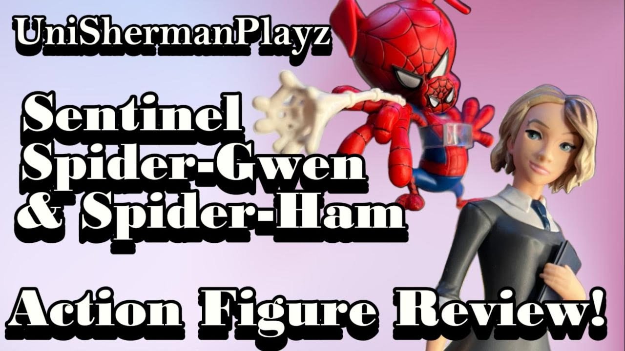 Spider-Man: Into the Spider-Verse Sentinel SV-Action Spider-Gwen and ...