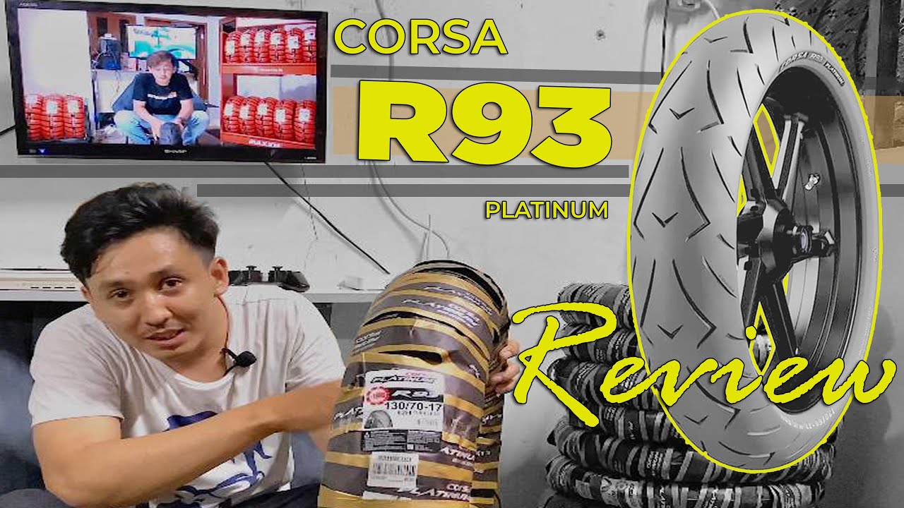 REVIEW BAN MOTOR CORSA R93, SOFT COMPOUND ATAU BUKAN? - YouTube