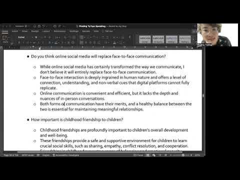 IELTS Part 2 &3 - Speaking Practice 7 - YouTube