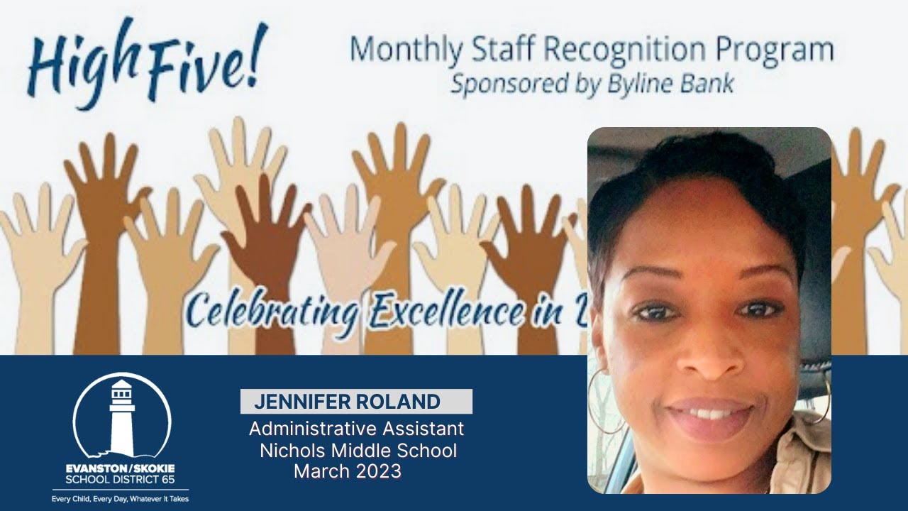 March 2023 High Five! Recipient: Jennifer Roland - YouTube