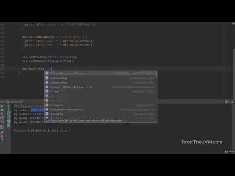 Call by Name and Call by Value #6.2 Scala functioning and programming for beginners - YouTube