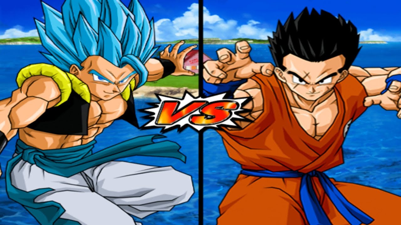 GOGETA (SUPER SAIYAN BLUE) VS YAMCHA (Battle of Gods) Dragon Ball Z ...