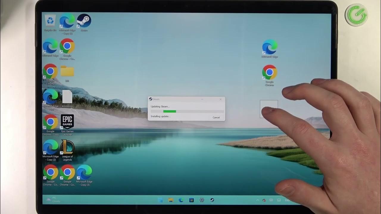 Microsoft Surface 8 Pro - How To Open CMD Power Shell - YouTube