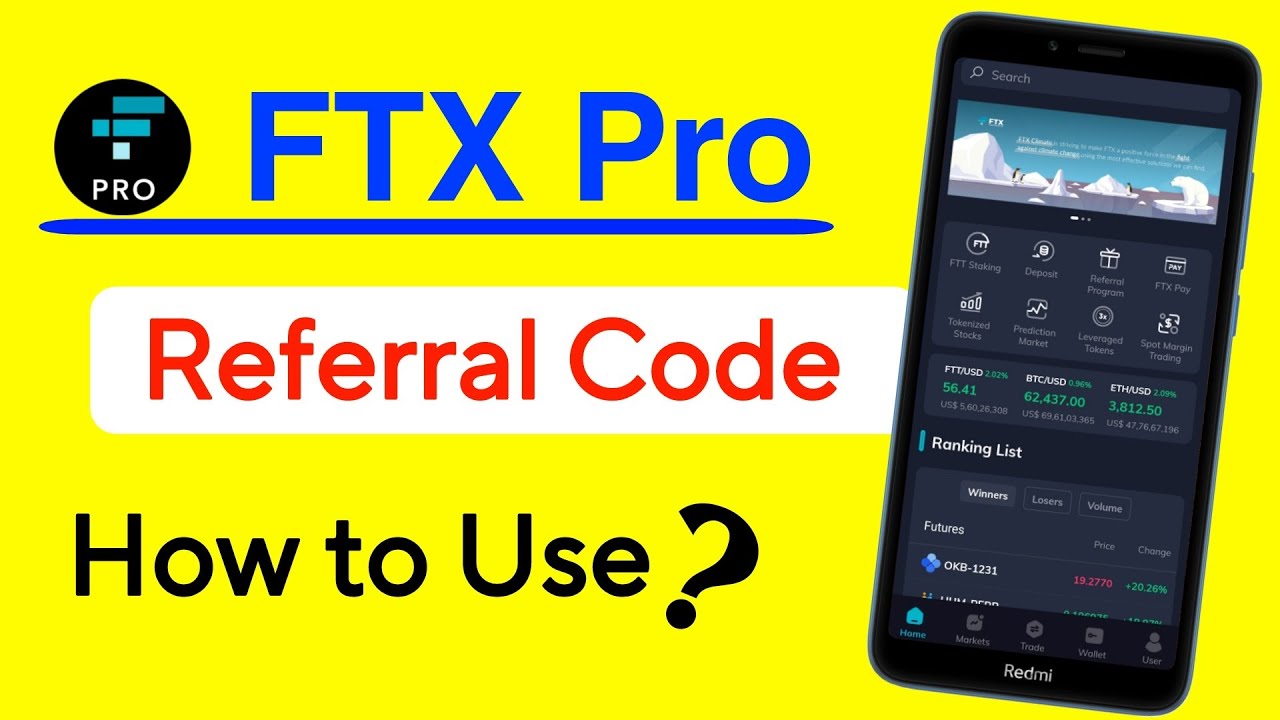 FTX Pro Referral Code | How to use FTX Pro Referral Code in 2022 | FTX Pro Refer & Earn - YouTube