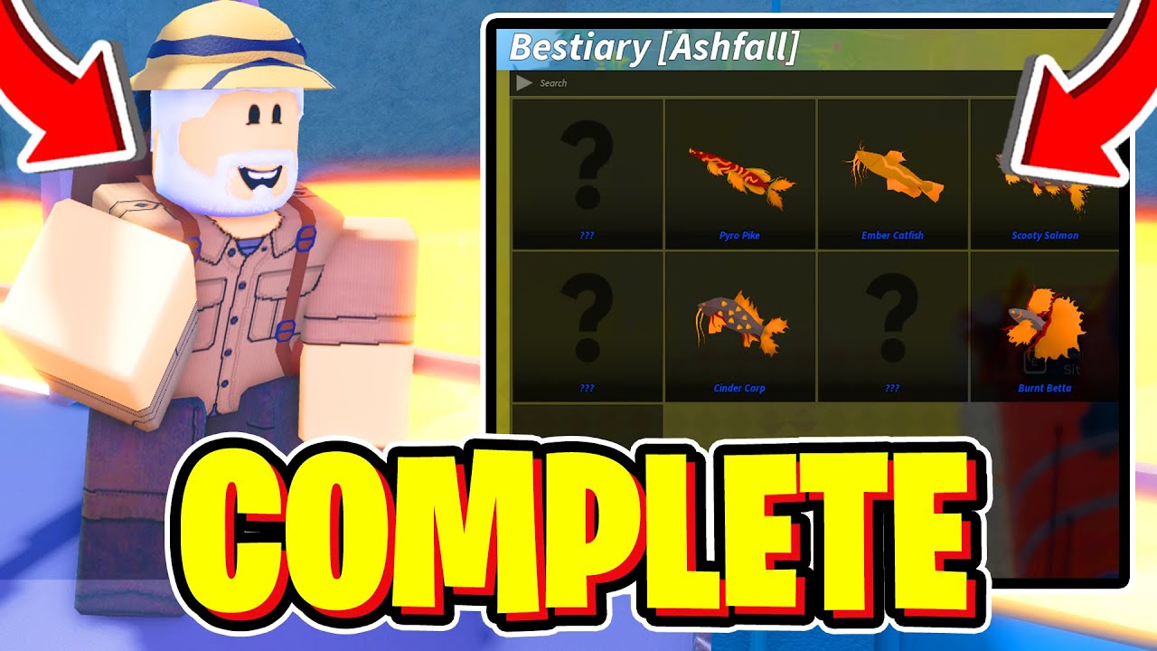 How To COMPLETE ASHFALL UPDATE In Fisch! Fisch New Update! (Fisch ...