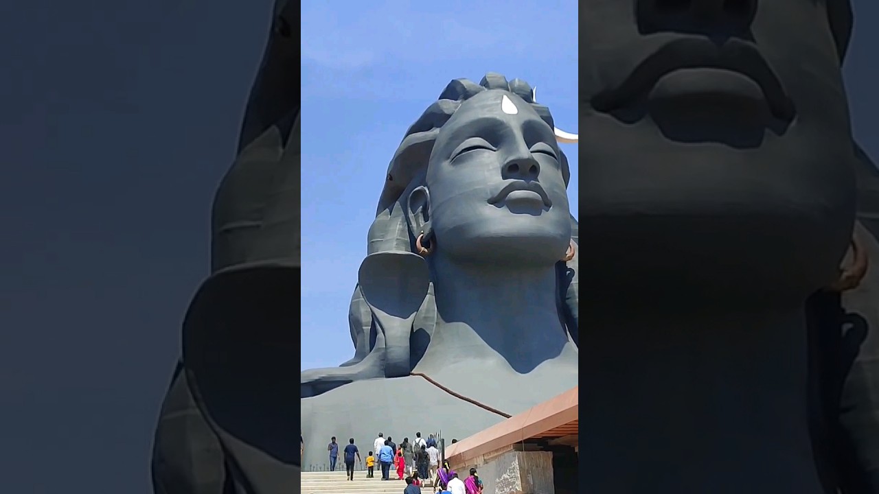 The 112-foot Adi Yogi statue at Chikkaballapur, Bengaluru #bangalore ...