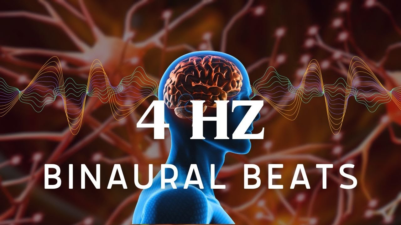 Deep Focus Music with 4Hz (R432Hz, L436Hz) Tuning and Binaural Beats ...