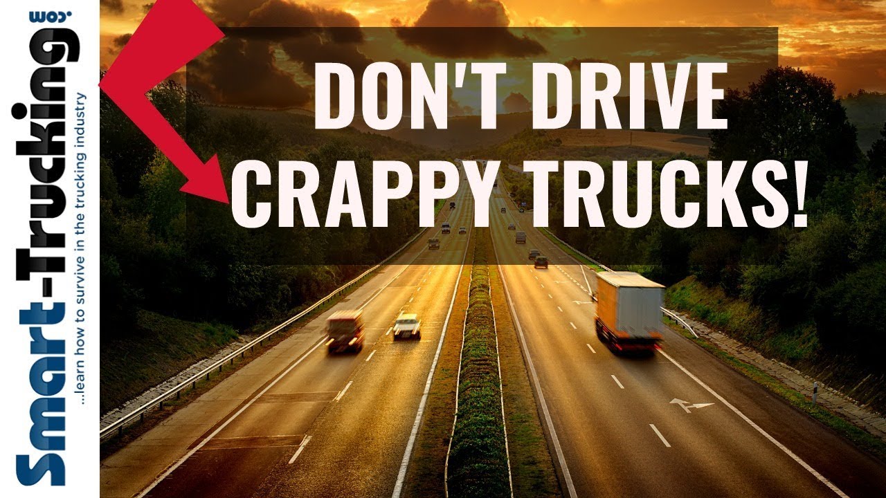 How Driving Crappy Trucks Can Affect Your CDL + Your Life - YouTube