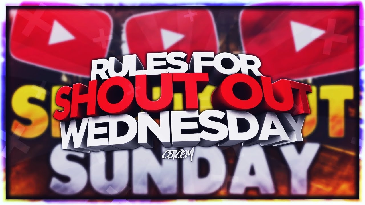 Shoutout out Wednesday/episode6 - YouTube