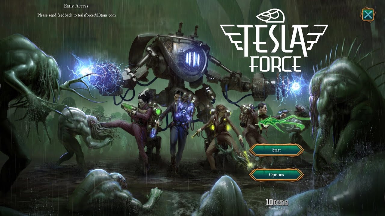 Tesla Force - Early Access Gameplay [Roguelite fast-paced top-down ...