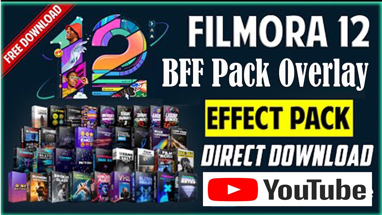 BFF Pack Overlay | Wondershare Filmora effects green screen ...