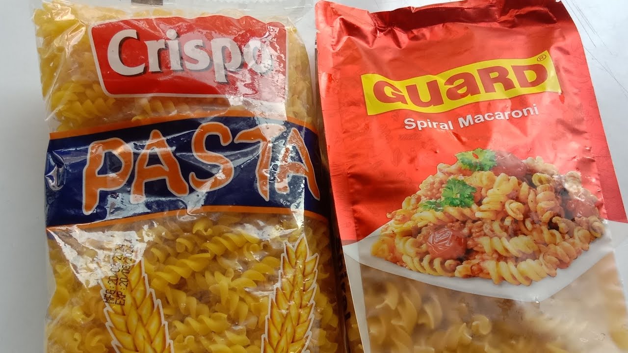 crispo pasta spiral macaroni Asmr - YouTube