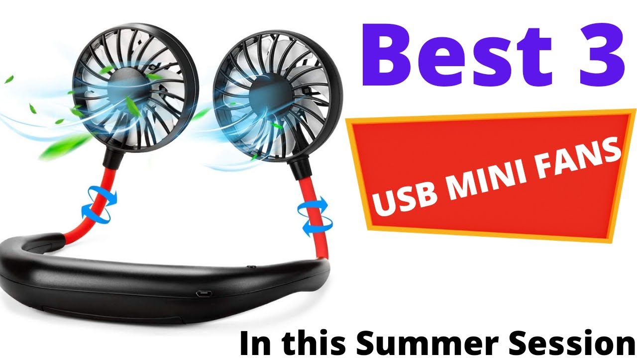 mini usb fan | portable usb fan | mini fan rechargeable 2021 - YouTube