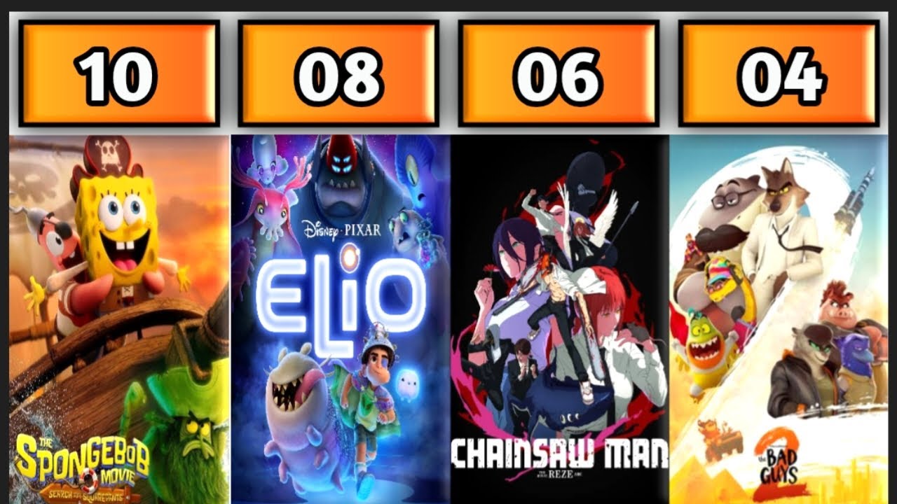 TOP 10 BEST ANIMATED MOVIES 2025 - YouTube