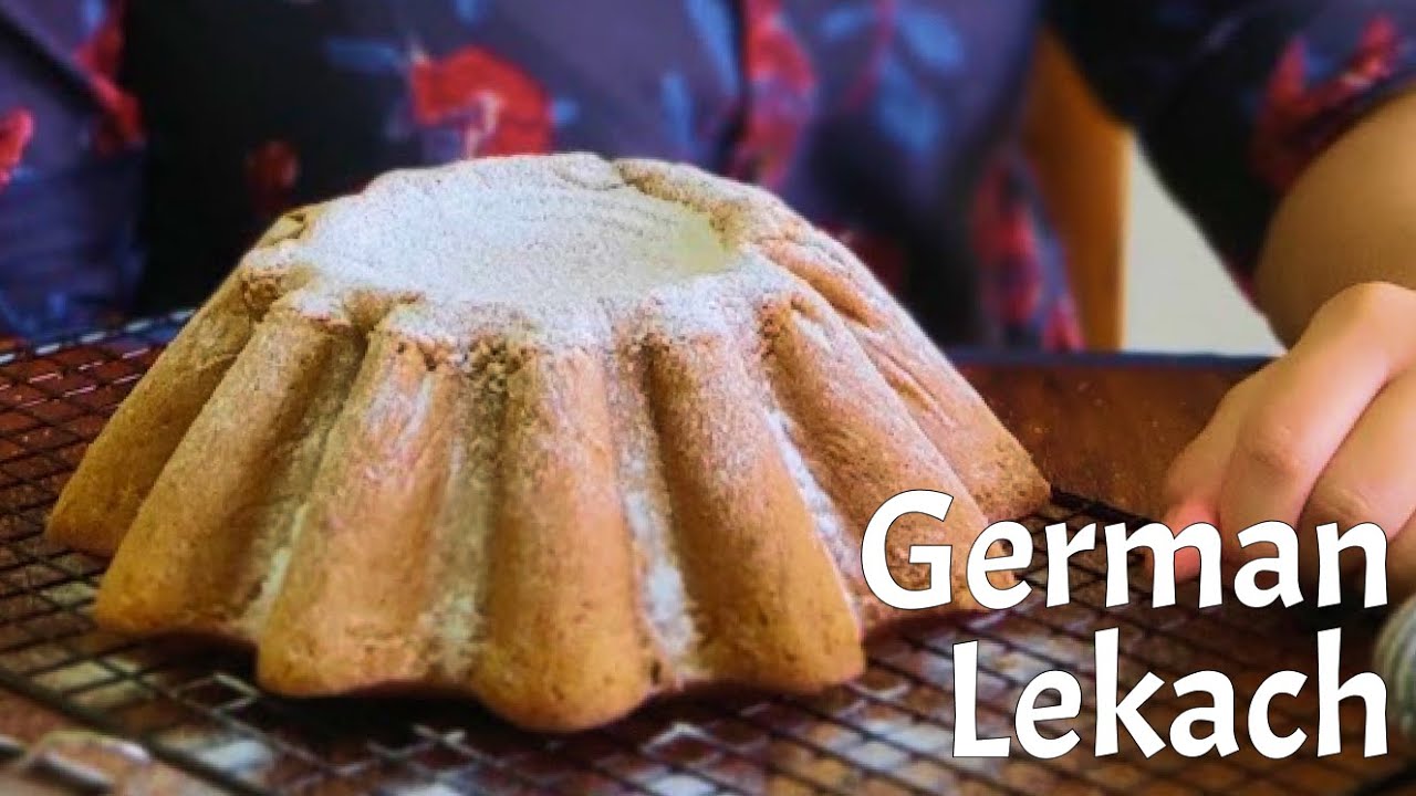 German Jewish Lekach cake recipe | Honey cake recipe | Recipe in Hindi ...