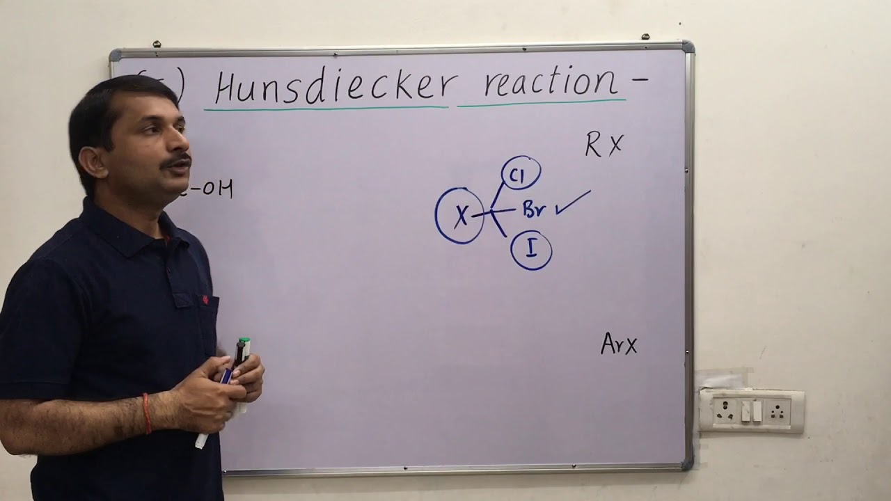 Simple Learning Trick For Hunsdiecker Reaction - YouTube