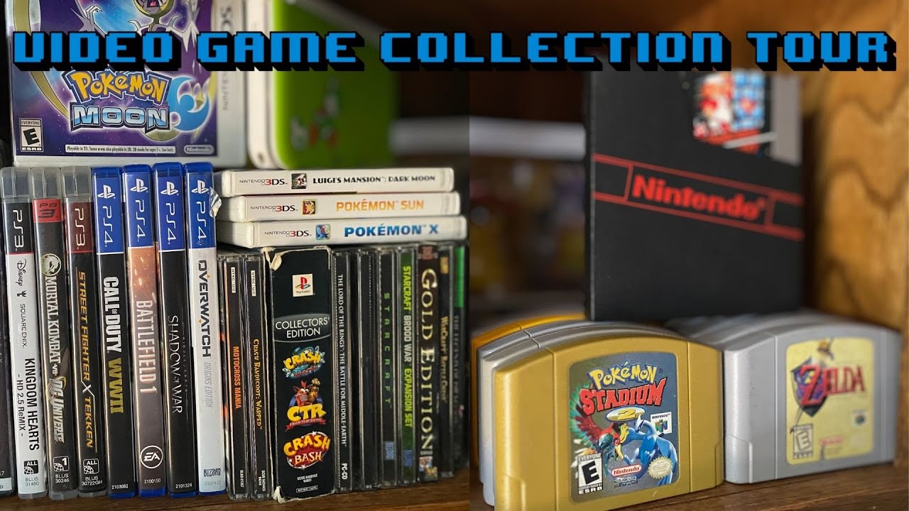 My Video Game Collection! (RARE) - YouTube