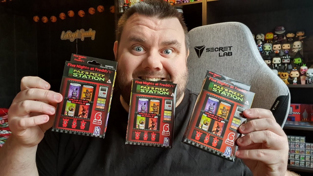 Five Nights at Freddy's: Faz's Fizzy Station Grab N' Go FNAF Blind Box ...