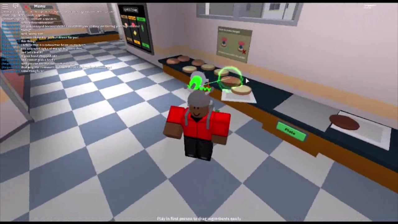 roblox Cook Burgers gamepass review- X-27 Prototype - YouTube