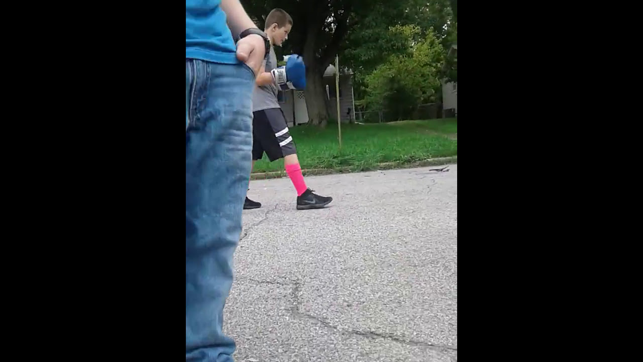 Kid gets knocked out - YouTube