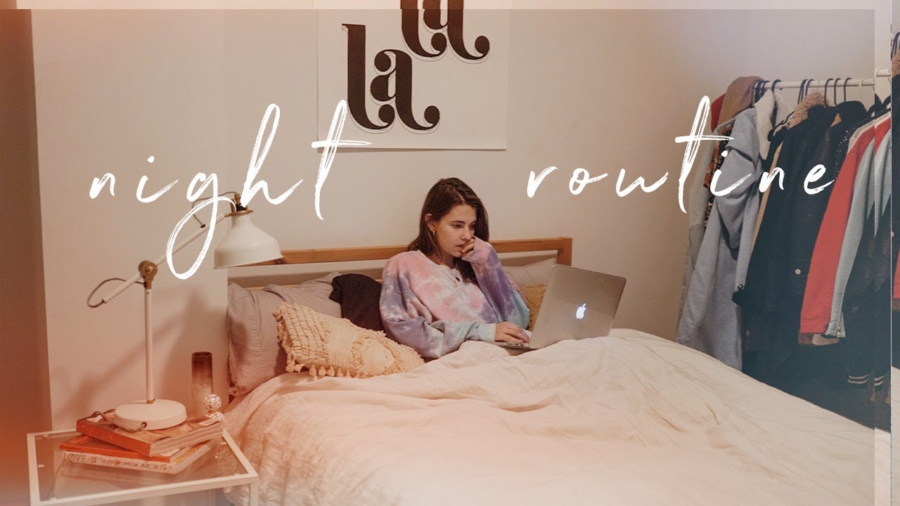 cozy winter night routine - YouTube