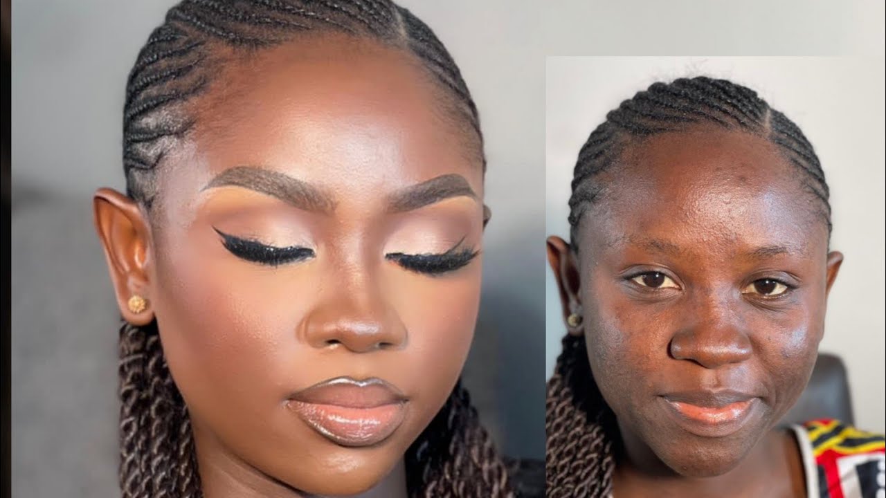 FULLFACE MAKEUP TUTORIAL/ HOW TO STOP UNDER EYE CREASING - YouTube