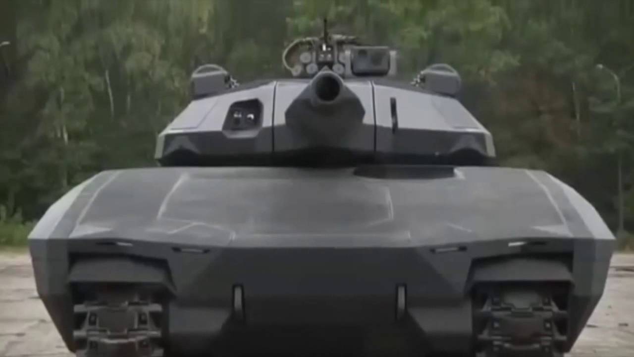Польский танк PL-01 - YouTube