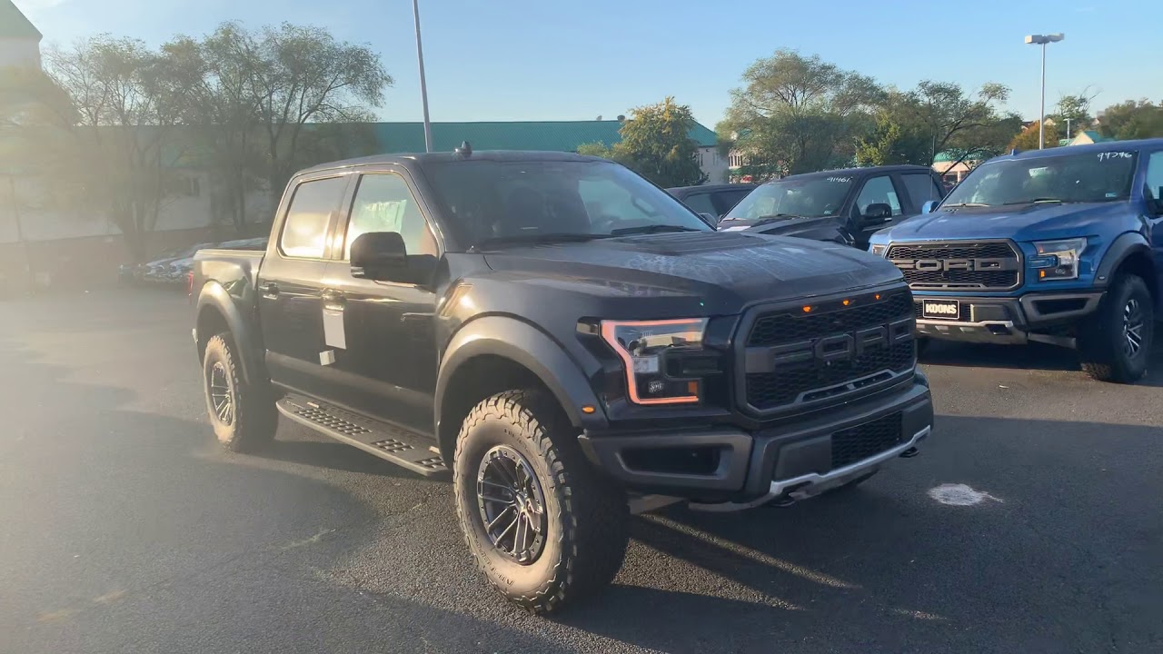 Phenomenal Ford Raptor W Blue Accent Recaros - YouTube