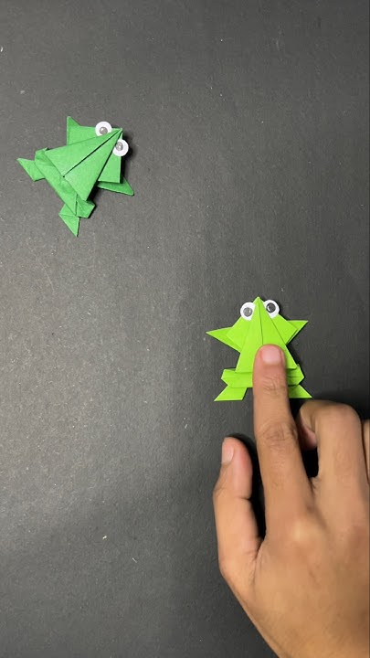 Easy Jumping Frog Tutorial 🐸 | #shorts - YouTube
