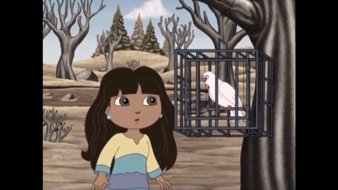 Dora the Explorer The White Dove is Trapped and Sabrina Sets him Free ...