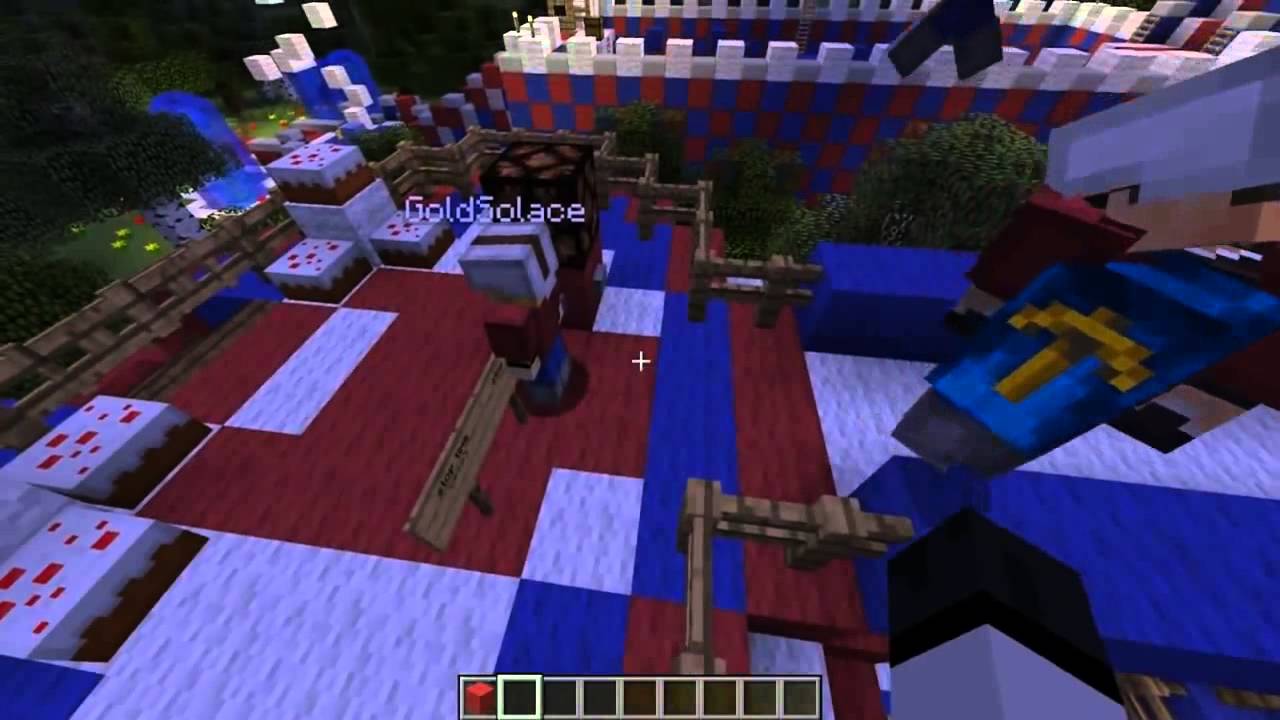 Minecraft WIPEOUT w Skydoesminecraft, xRpMx13, MunchingBrotato, Brice ...