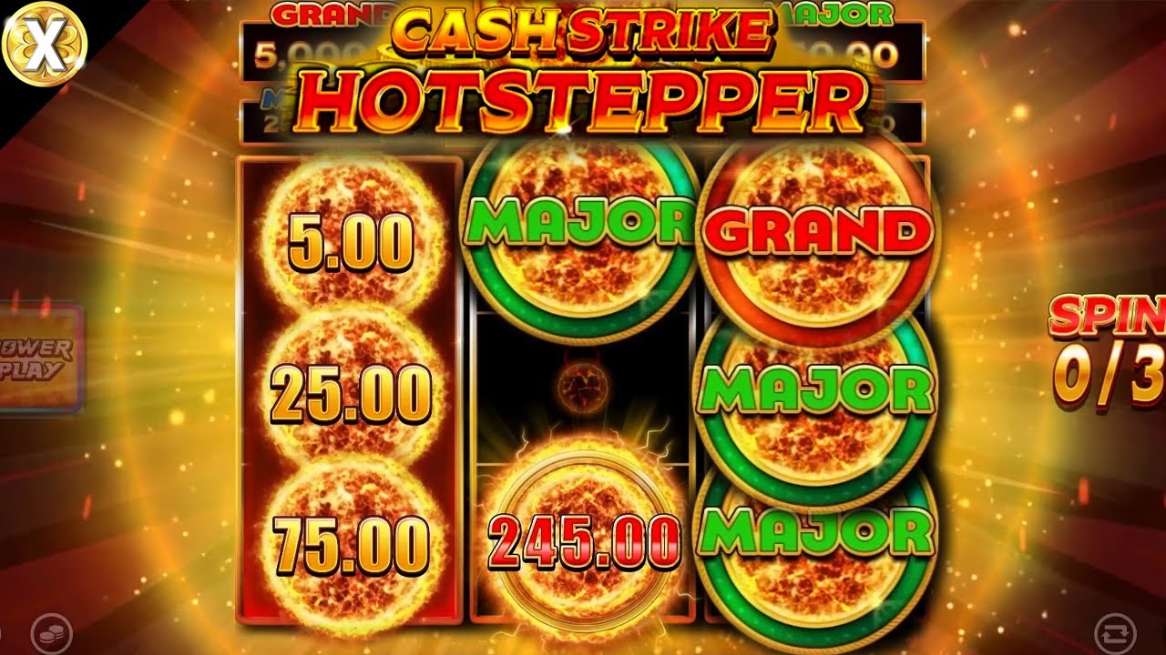 💥 Cash Strike Hotstepper (Blueprint Gaming) 💥 EPIC Big WIN New Online ...