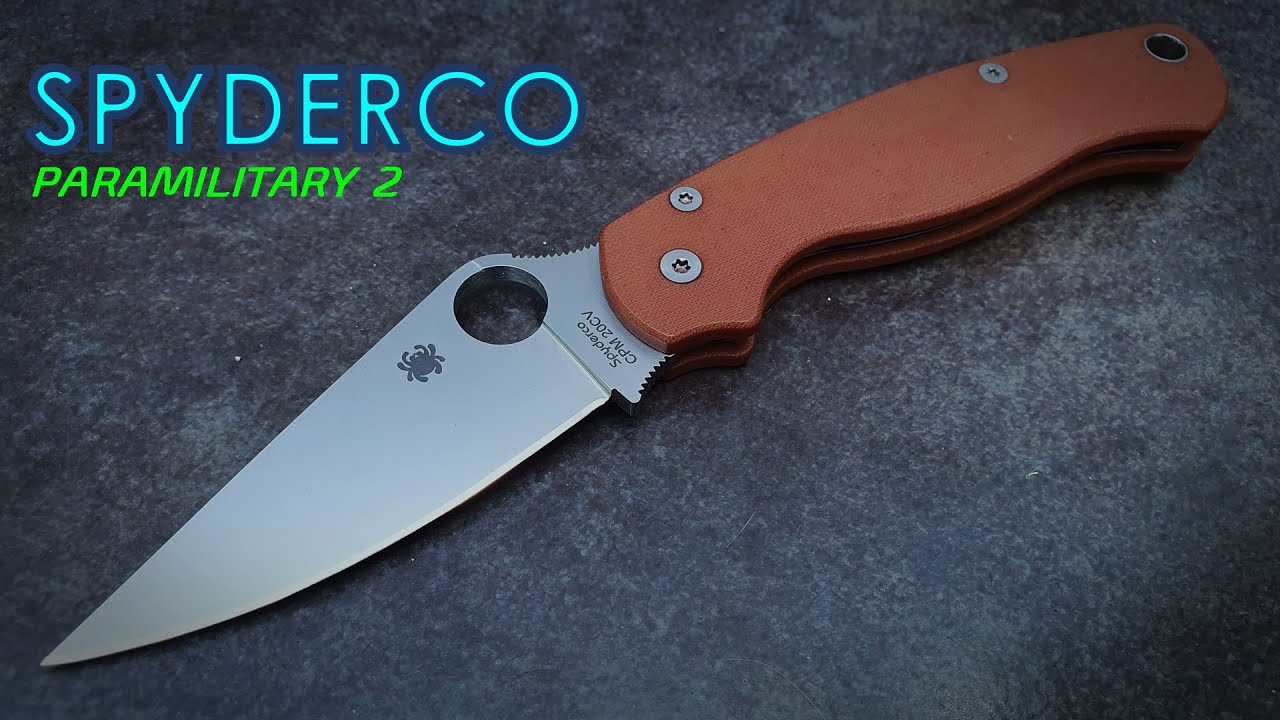 Spyderco Paramilitary 2 (PM2) ¿Vale la pena comprarla? - YouTube