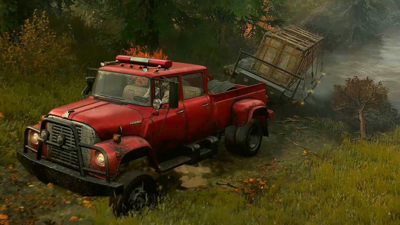 SnowRunner - International Loadstar 1700 - The Long Way - YouTube