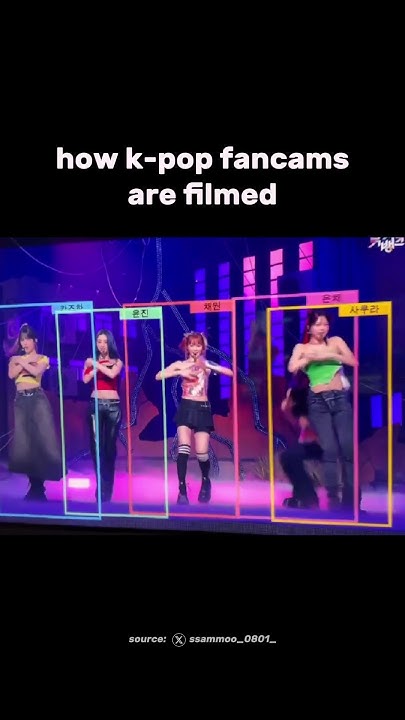how k-pop fancams are filmed - YouTube